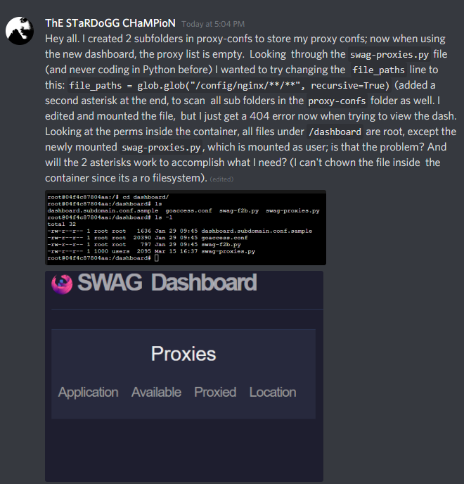 Dashboard Mod: Opening issue here as recommended · Issue #350 ... Dashboard Mod: Opening issue here as recommended · Issue #350 ...