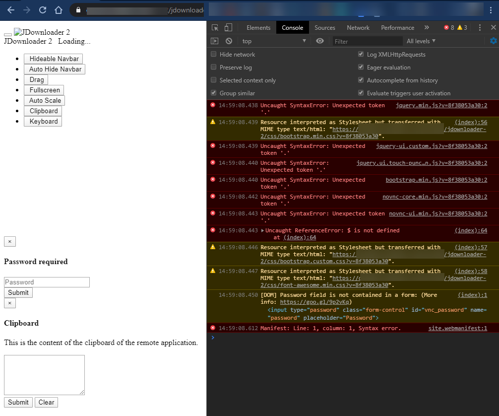 jDownloader 2 · Issue #74 · linuxserver/reverse-proxy-confs · GitHub