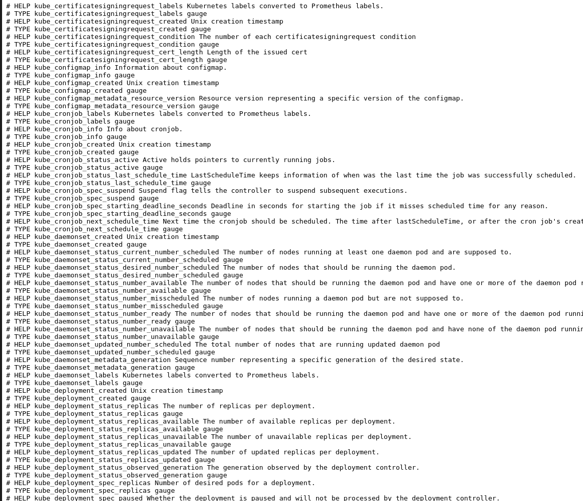 Some Metrics Are Not Valued · Issue 778 · Kubernetes Kube State Metrics · Github