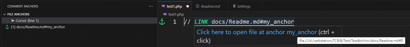 links with anchors 'file is a directory' · Issue #153 · StarlaneStudios/vscode-comment-anchors ...
