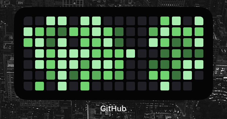 iOS widget contributions graph colors in dark theme · community · Discussion #30043 · GitHub