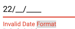 Change copy "Invalid Date Format" for KeyboardDatePicker · Issue #1387 · mui/material-ui-pickers ...