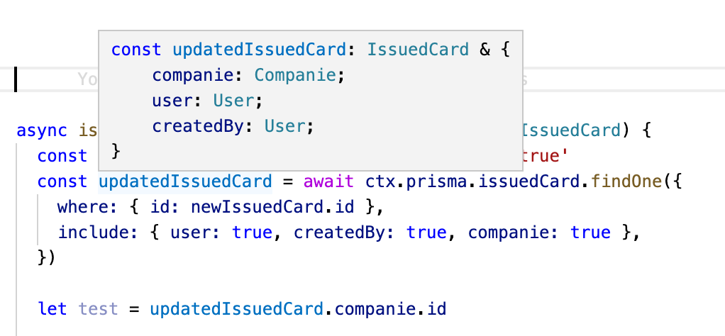 Typescript Findone Can Return Null · Prisma Prisma · Discussion