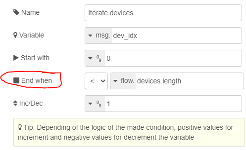 Inverted logic in loop · Issue #1 · HCL-TECH-SOFTWARE/node-red-contrib ...