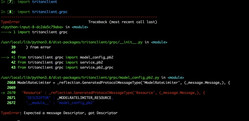 from tritonclient.grpc import model_config_pb2 · Issue #3025 · triton-inference-server/server ...