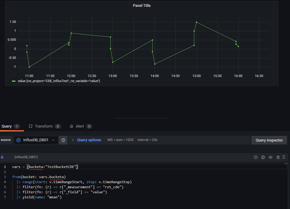 Flux query containing "bucket" in a composite type not handled correctly · Issue #47783 ...