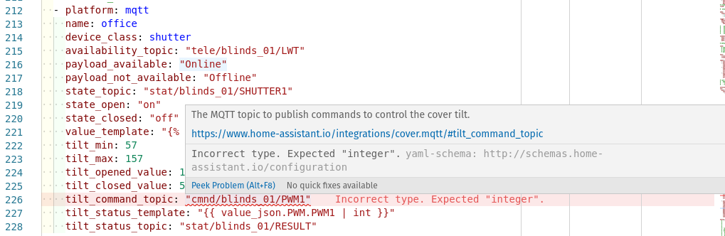 schema reports integer for tilt_command_topic should be string · Issue #929 · keesschollaart81 ...