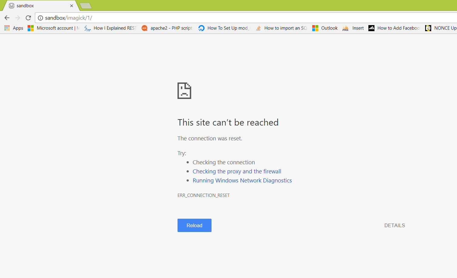 Imagick script not even loading on WAMP · Issue #1143 · laradock/laradock · GitHub