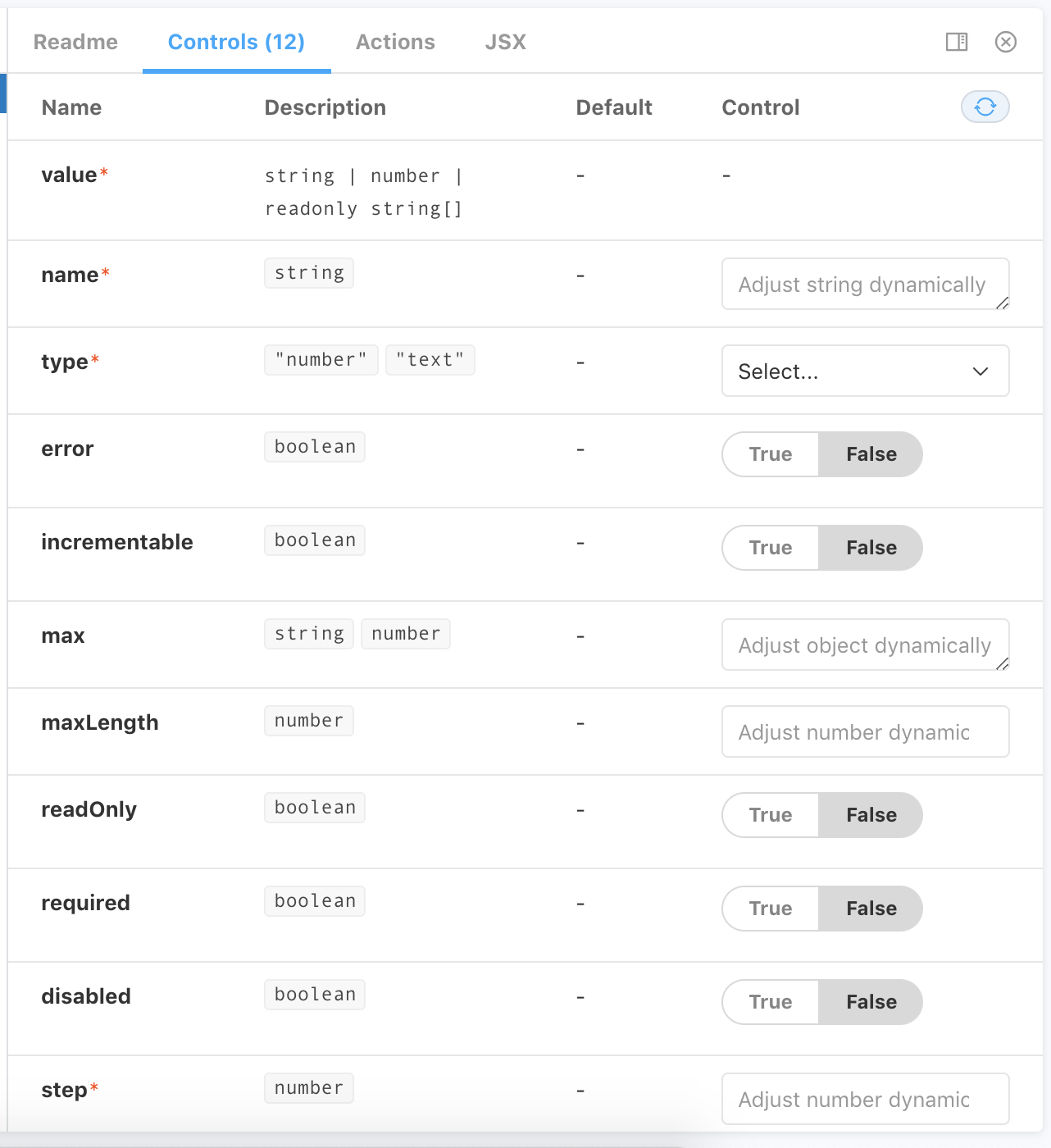 Display the subComponents API inside the Controls addons (Canvas) · Issue #13379 · storybookjs ...