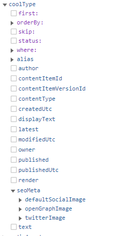 Seo Module: Many fields dont appear in the GraphQL API · Issue #11199 · OrchardCMS/OrchardCore ...