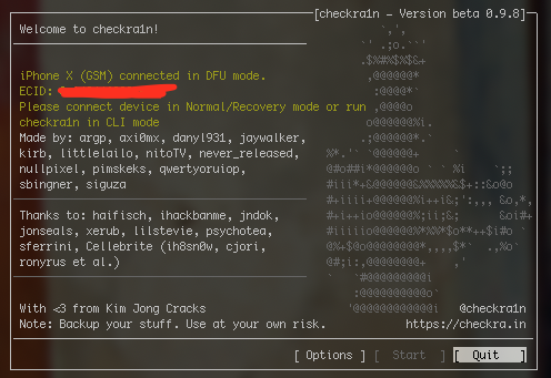 0.9.8 - Doesn't recognize iPhone X in DFU on CLI · Issue #892 · checkra1n/BugTracker · GitHub