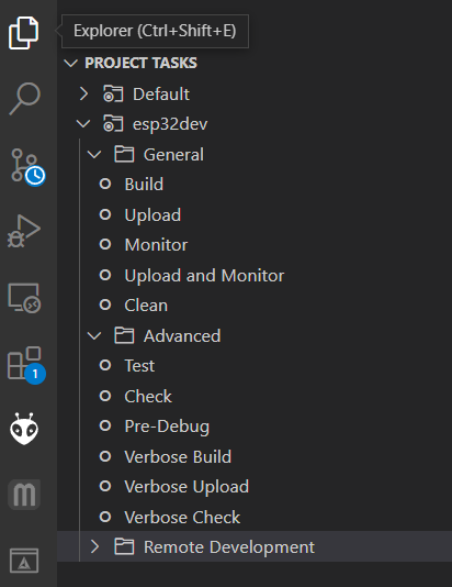 Upload filesystem options disappear when using ESP32 arduino core 2.0.3 · Issue #812 ...