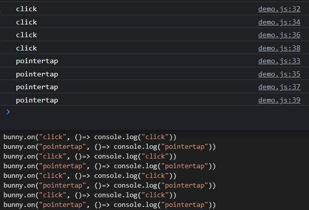 Inconsistency with pointer events in new EventSystem · Issue #8429 · pixijs/pixijs · GitHub