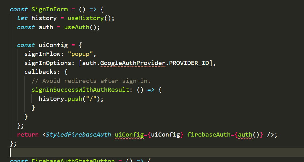 Property 'GoogleAuthProvider' does not exist on type 'Auth' · Issue #223 · FirebaseExtended ...
