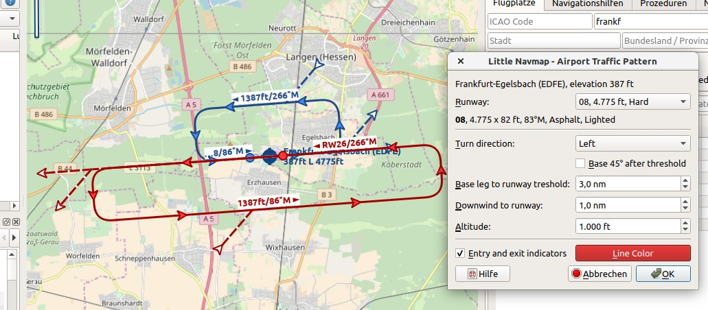 Show pattern on the map · Issue #197 · albar965/littlenavmap · GitHub