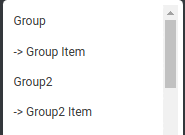 Add ability to add grouped options in a select field. · Issue #233 · lusaxweb/vuesax · GitHub
