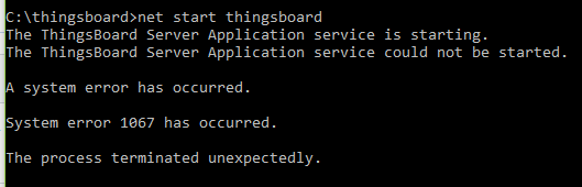 thingsboard service is not recognized by windows 10 · Issue #1042 · thingsboard/thingsboard · GitHub
