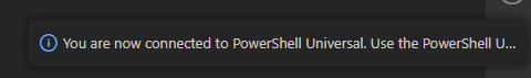 Powershell Universal VSCode Extension does not work in devcontainer mode · Issue #137 ...