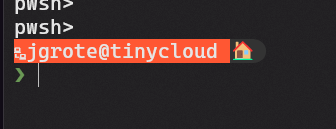 Prompt showing `pwsh>` after enter on linux but not windows · JanDeDobbeleer oh-my-posh ...