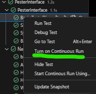 Test UI should surface continuous run on gutter test icon · Issue ...