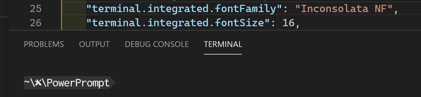 Odd Padding in VSCode Terminal (Xterm) · Issue #186 · microsoft/cascadia-code · GitHub