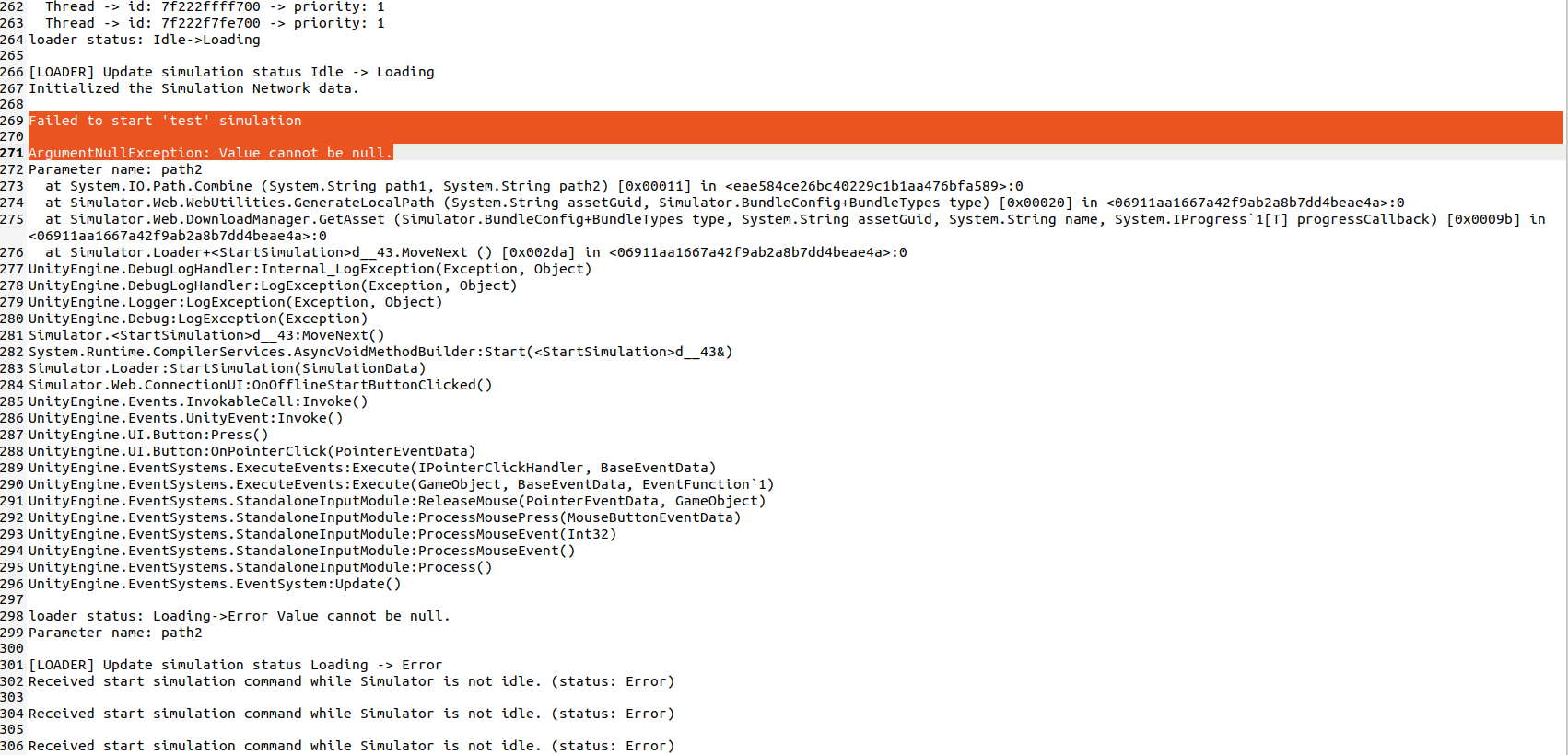 offline model can not click run simulation · Issue #1831 · lgsvl/simulator · GitHub