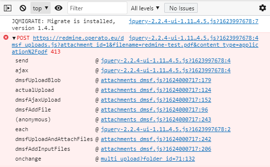 Cannot upload some PDF files · Issue #1264 · danmunn/redmine_dmsf · GitHub