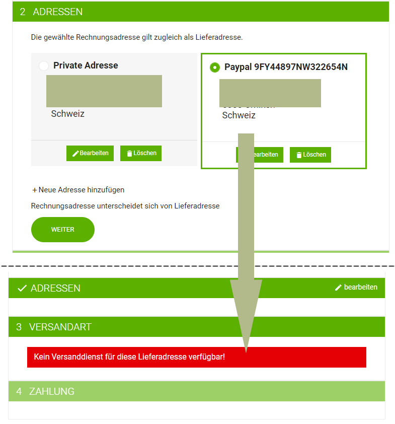 Worflow broken with quick PayPal payments When paying with "Prestashop Checkout and Paypal" no ...