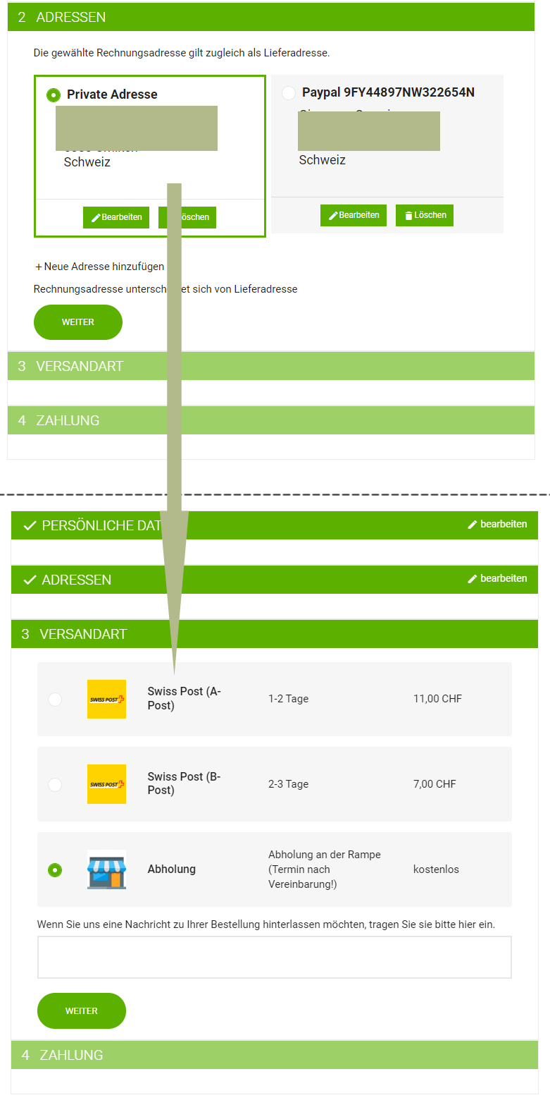 Worflow broken with quick PayPal payments When paying with "Prestashop Checkout and Paypal" no ...