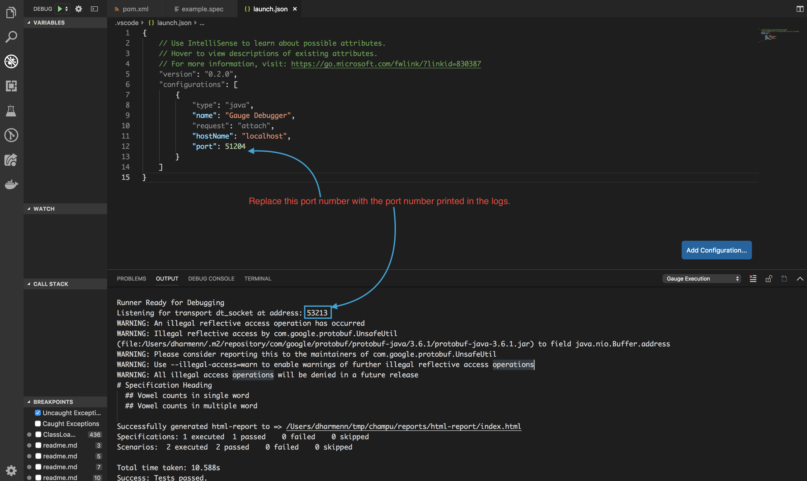 With Consecutive Debugging Gauge Is Not Able To Attach To The Process Being Debugged · Issue