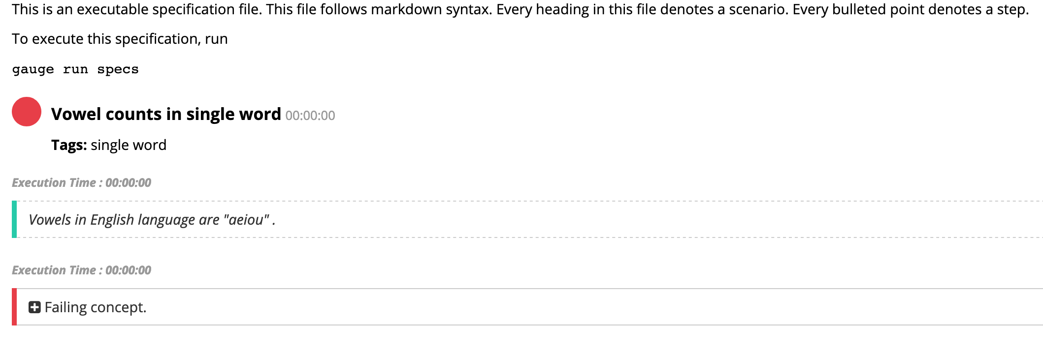 Stack trace in Concept file not shown in Gauge report · Issue #1043 · getgauge/taiko · GitHub