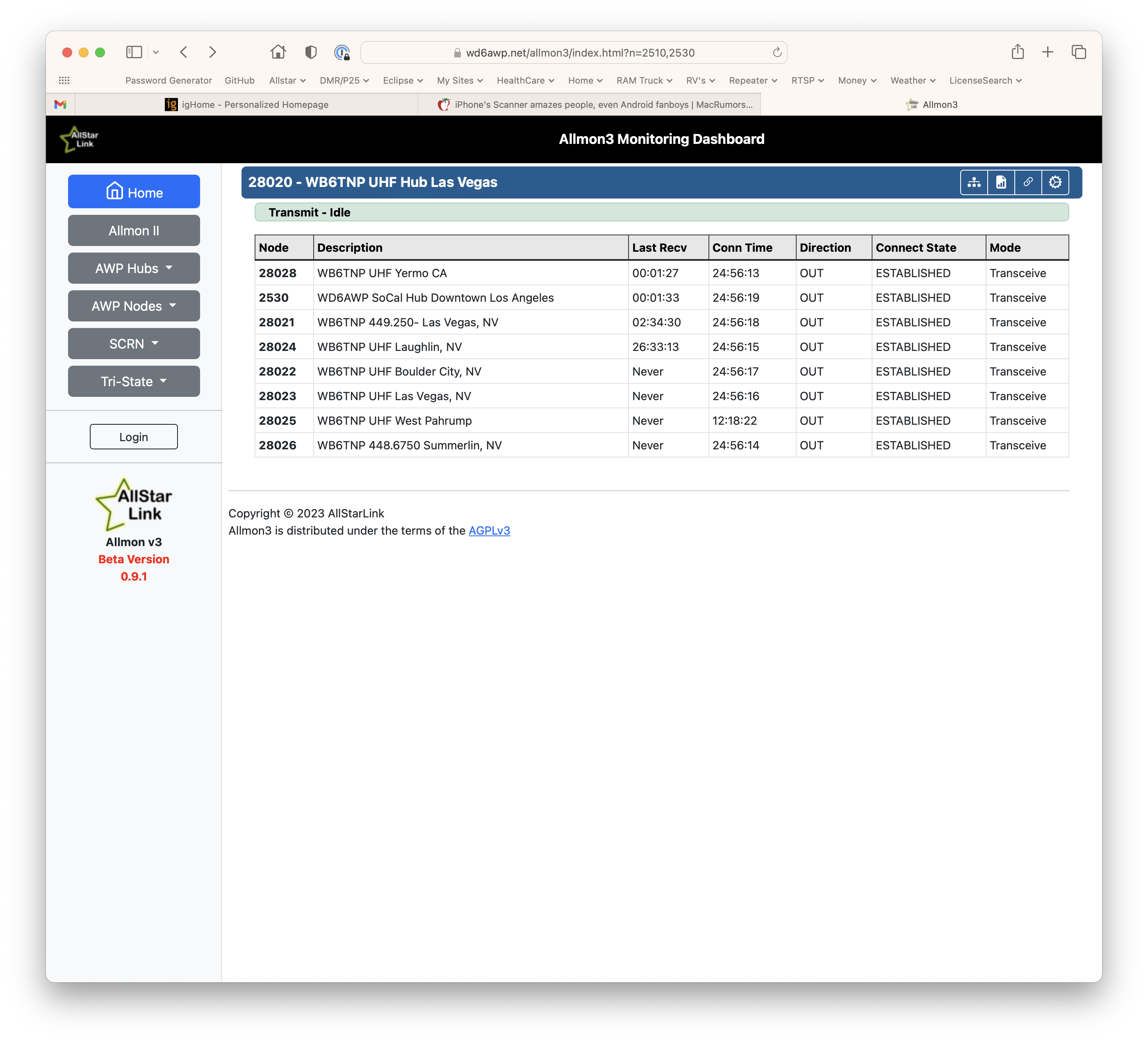 Back Button Behavior · Issue 79 · Allstarlinkallmon3 · Github