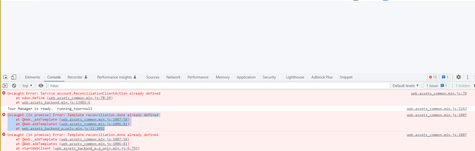 Error Installing Accountreconciliationwidget V15 · Issue 523 · Ocaaccount Reconcile · Github 