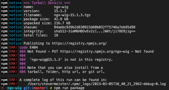 Angular 15 support · Issue #191 · stevermeister/ngx-wig · GitHub Angular 15 support · Issue #191 · stevermeister/ngx-wig · GitHub
