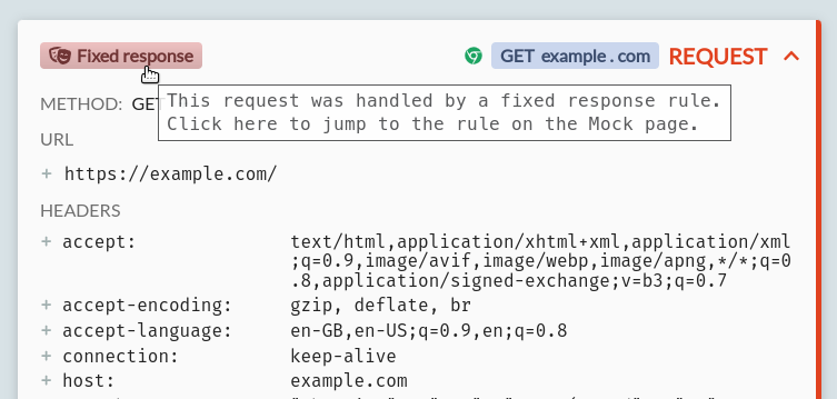 No indicator that the request was mocked · Issue #176 · httptoolkit/httptoolkit · GitHub