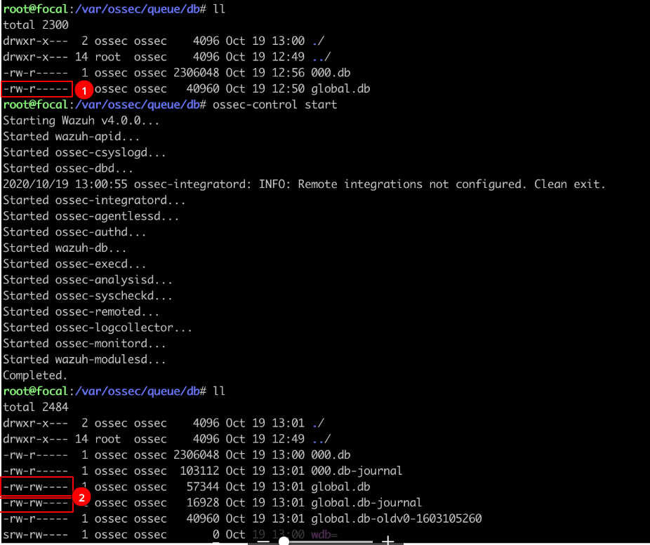 Wazuh Db Modifies Default Permissions In Some Files · Issue 6322 · Wazuhwazuh · Github