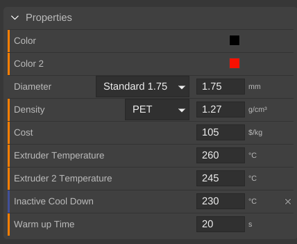 Dual Extruders Standby Temps not used · Issue #5055 · MatterHackers/MatterControl · GitHub