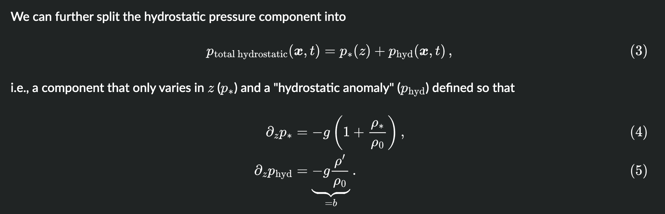 Pressure Fields · CliMA Oceananigans.jl · Discussion #3157 · GitHub
