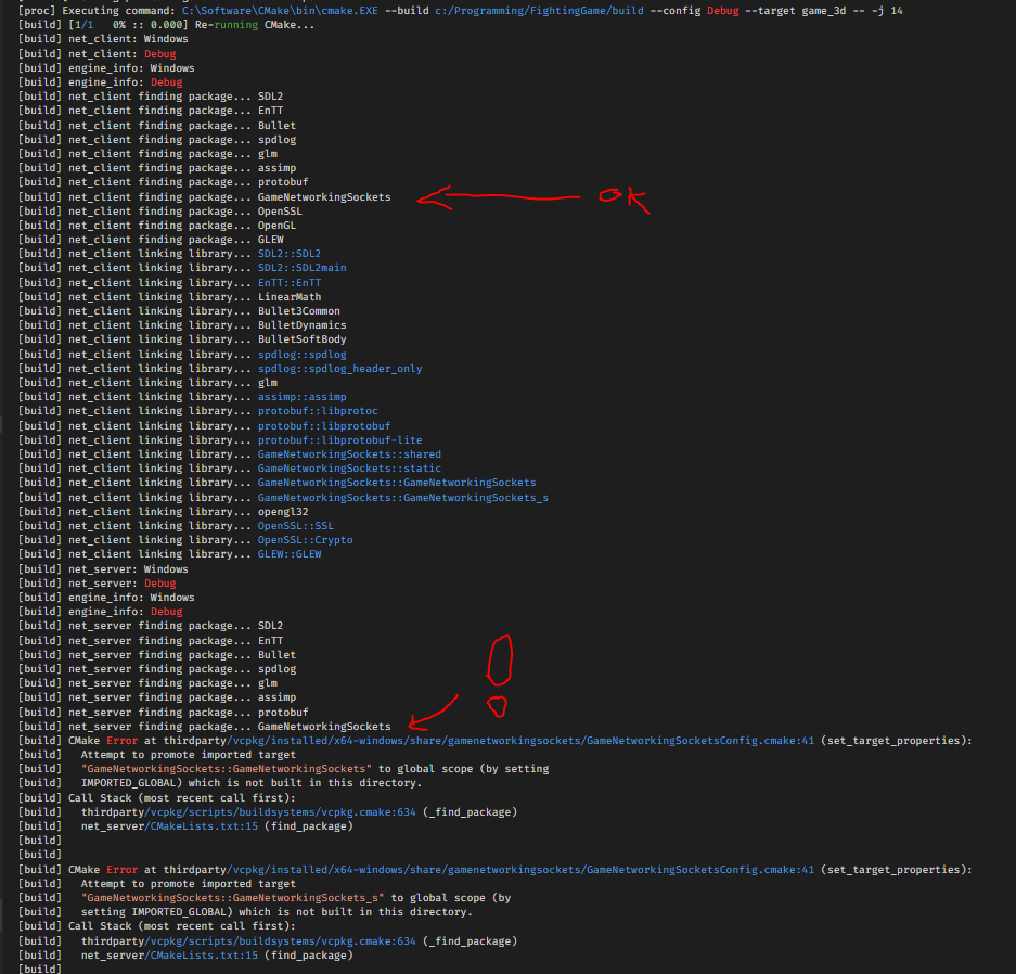 Cmake issue with gns & vcpkg on Windows · Issue #158 · ValveSoftware ...