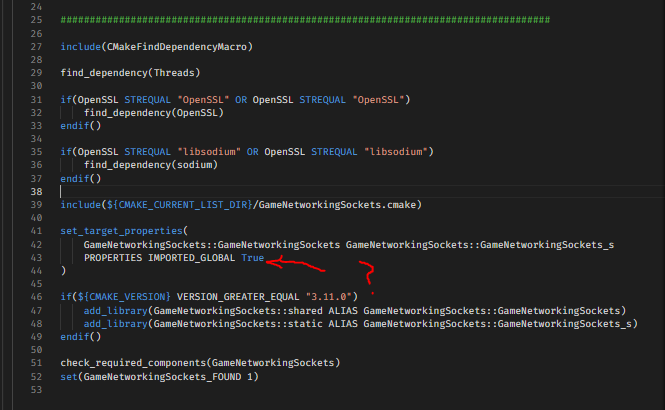 Cmake issue with gns & vcpkg on Windows · Issue #158 · ValveSoftware ...