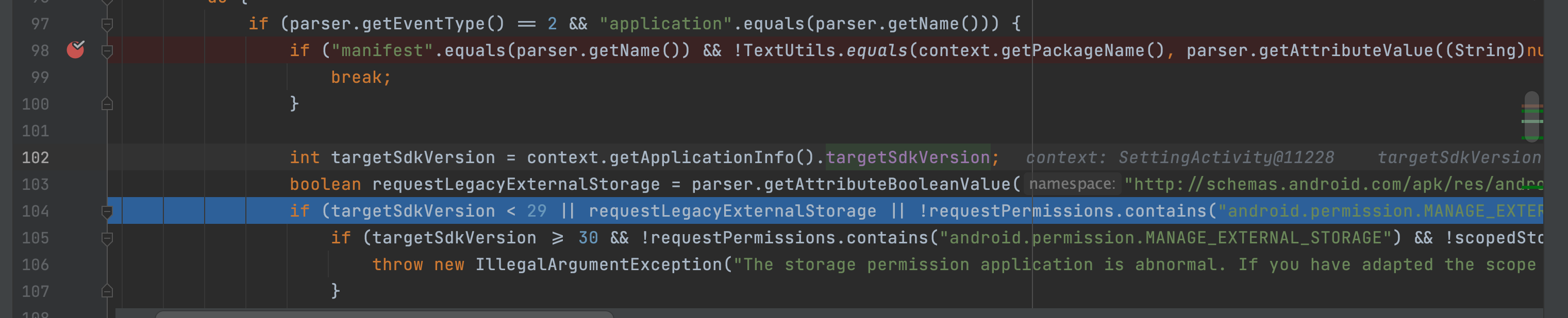 使用木木模拟器请求MANAGE_EXTERNAL_STORAGE权限闪退 · Issue #102 · getActivity/XXPermissions · GitHub