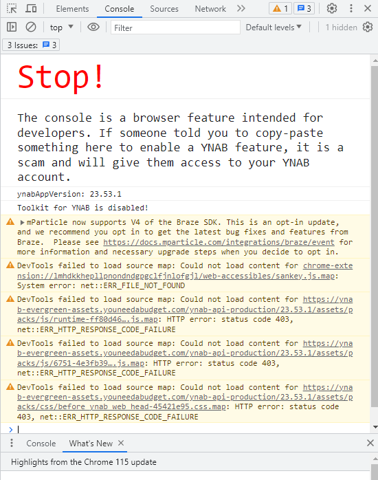 [BUG] All of Toolkit down · Issue #3185 · toolkit-for-ynab/toolkit-for-ynab · GitHub