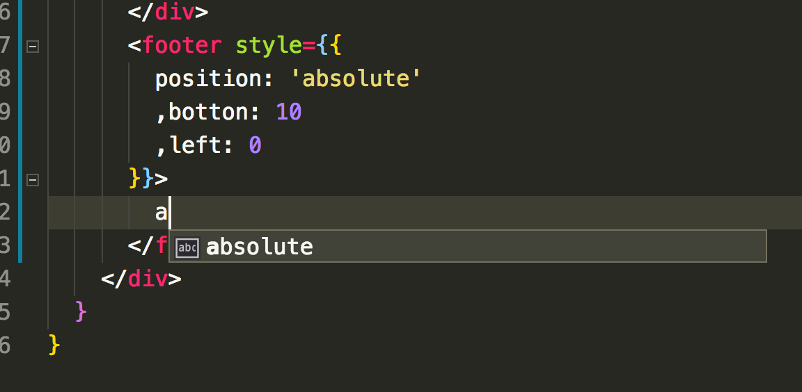 Updated after completion of react inside the HTML5 code has a problem. For example, the a tag ...