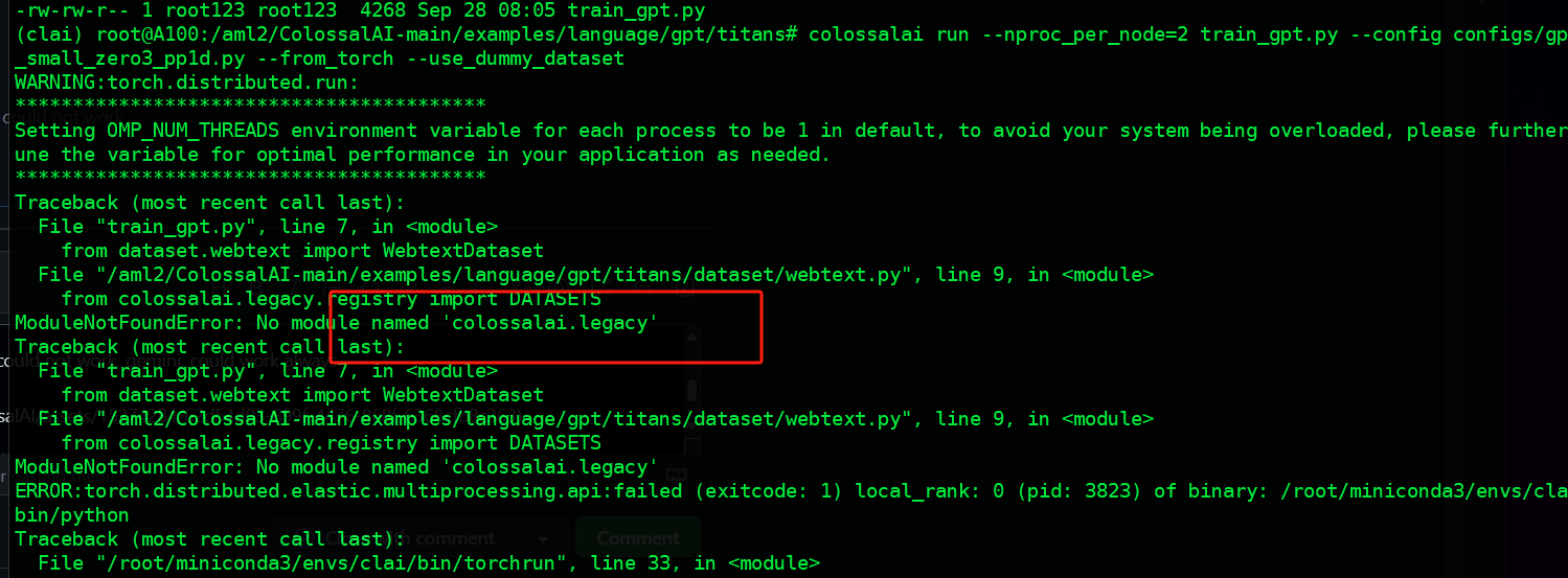 [BUG]: ModuleNotFoundError: No module named 'colossalai.global_variables' · Issue #4881 ...
