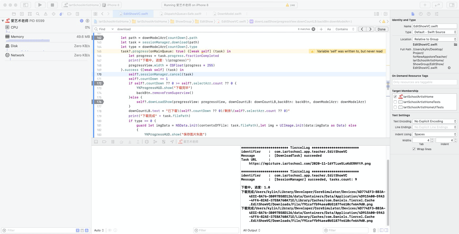 下载时重复调用两次 · Issue #138 · Danie1s/Tiercel · GitHub