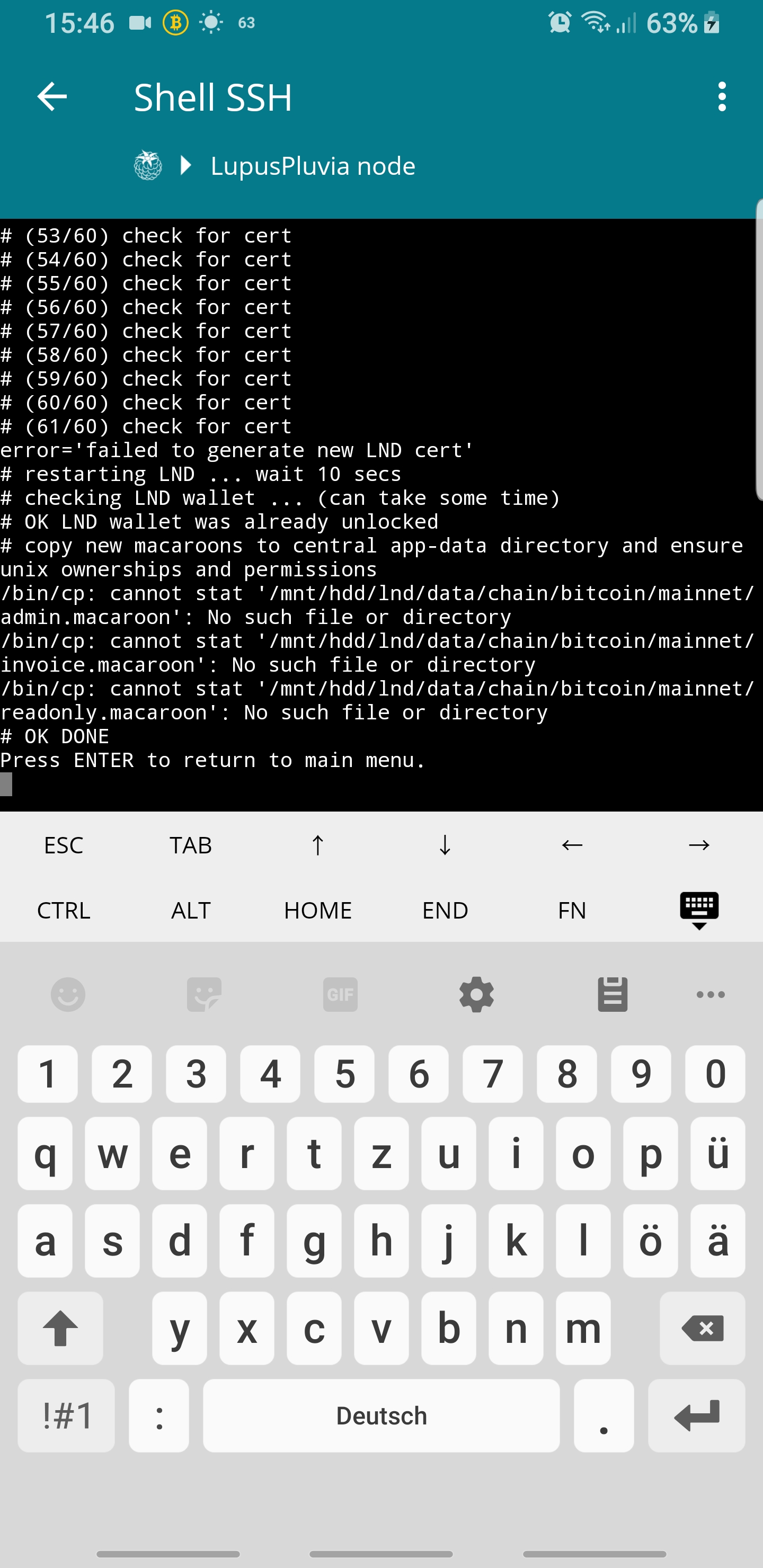 macaroon's directory not found · Issue #1395 · raspiblitz/raspiblitz · GitHub