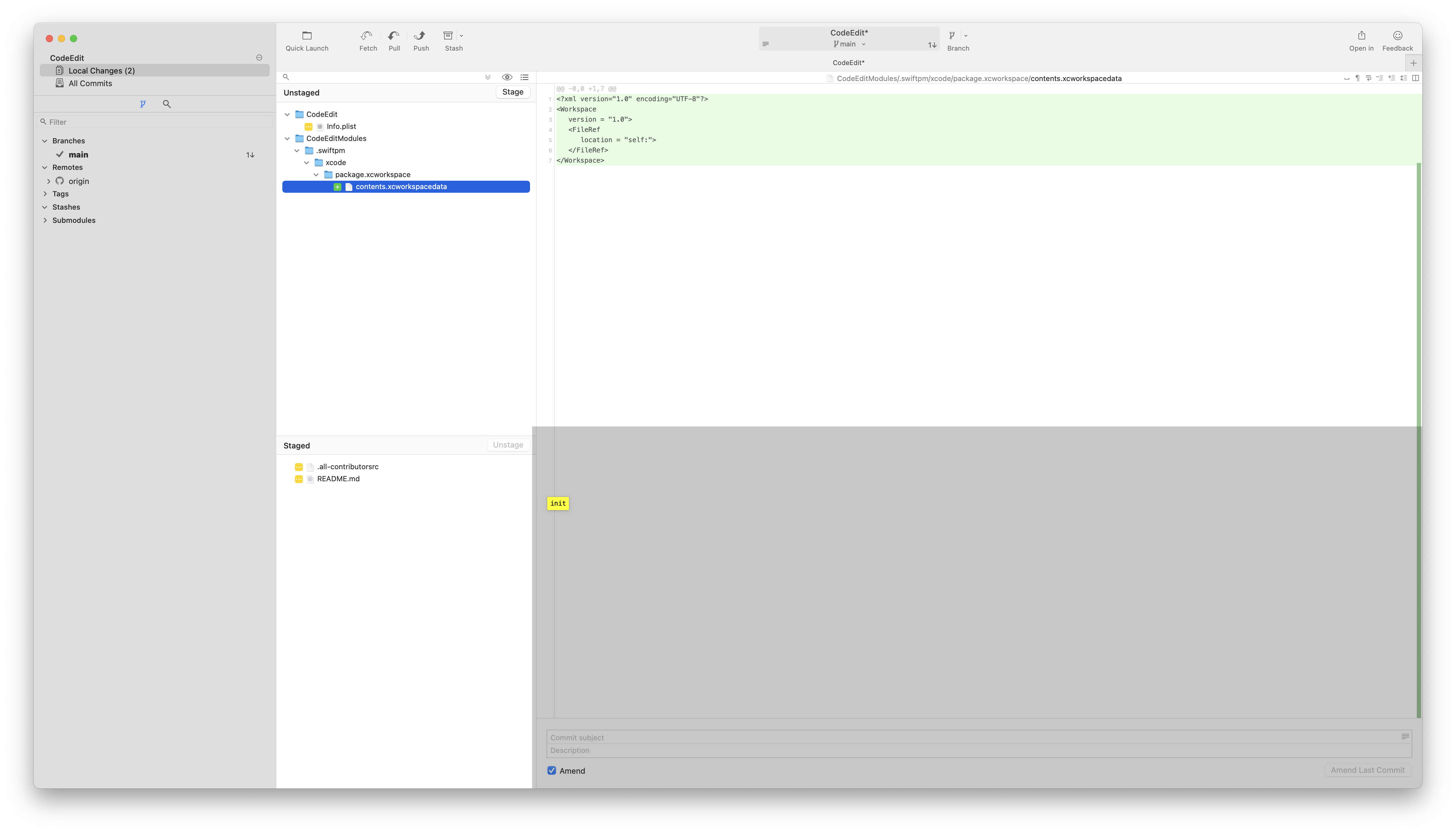[BUG] Search overlay persists from All commits to Local Changes · Issue #1772 · fork-dev/Tracker ...