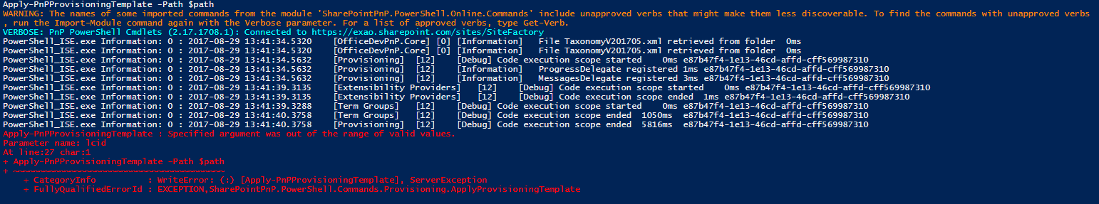 V201705 PnPProvisioningTemplate : Get AND Apply TermGroups schema error · Issue #242 · pnp/PnP ...
