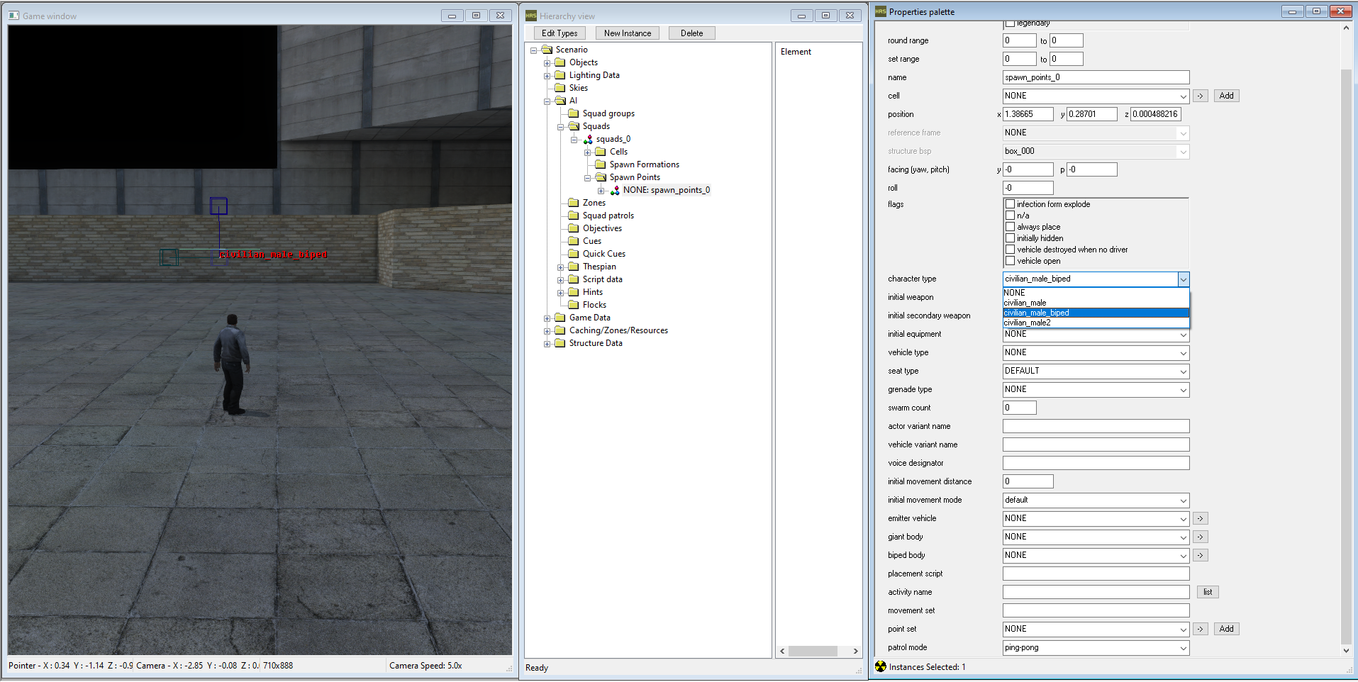 Spawning Character tags as a AI with a spawn point hard crashes Sapien when the character tag ...