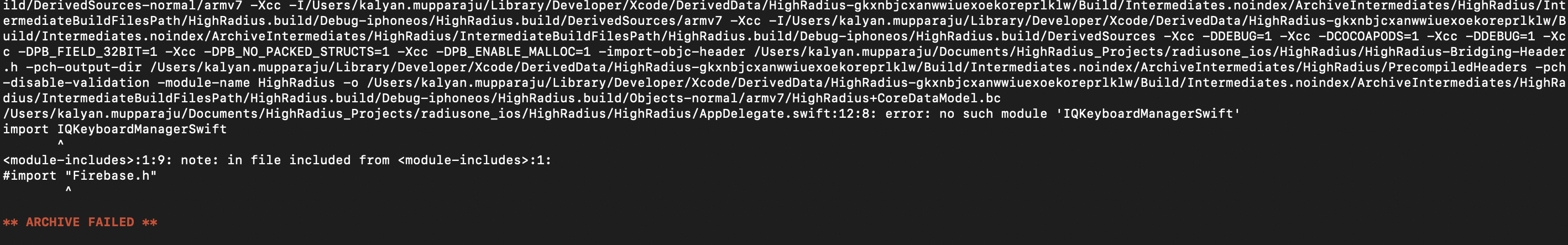 error: no such module `IQKeyboardManagerSwift` => 6.4.0 · Issue #1579 · hackiftekhar ...